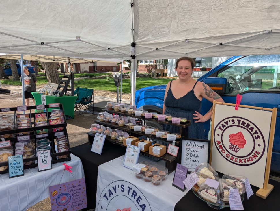 Rain, wind, or shine, Homegrown Market vendors bring local foods and crafts to Langdon Crescent ...